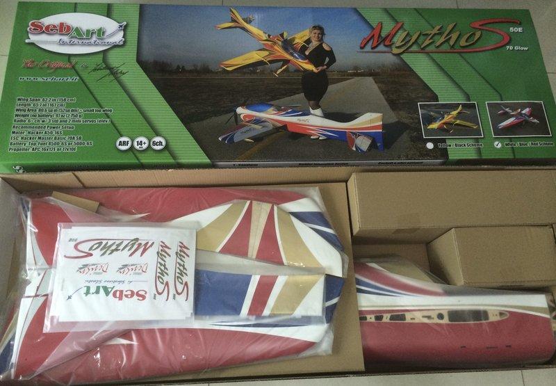 『模型商鋪』Sebart F3A Mytho S 50E 小小神話 藍白色款式 現貨供應 | 露天市集 | 全台最大的網路購物市集