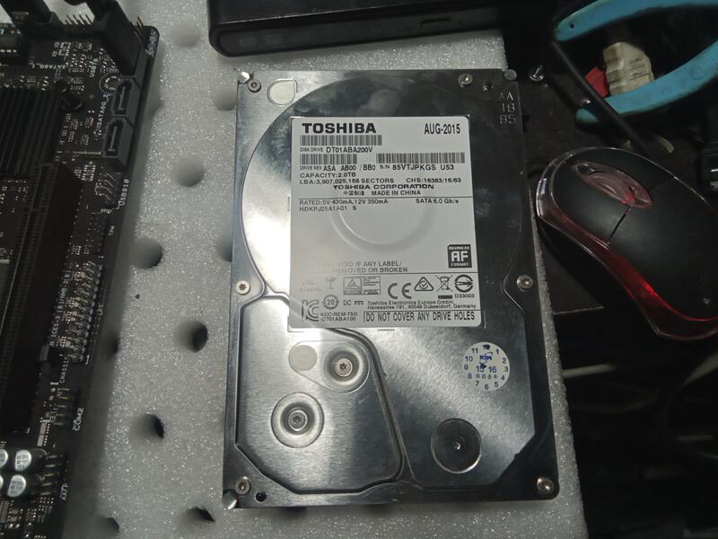 TOSHIBA DT01ABA200V 2000GB 2T 3.5吋 硬 碟 | 露天市集 | 全台最大的網路購物市集