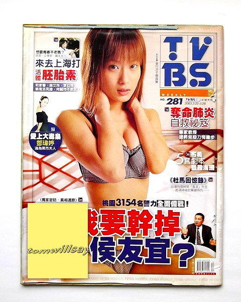 TVBS（281）美竹涼子、何麗玲、張瑞姬、許東隆、黃仲崑、馬維欣、張小燕、羅百吉、鄧瑋婷、林韋伶（2003） | 露天市集 | 全台最大的網路購物市集