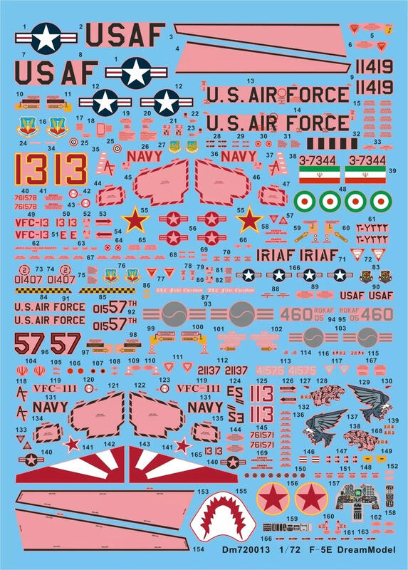 ㊣ 夢模型 1/72 F-5E 台灣空軍虎式戰鬥機 Tiger II Dream Model 組裝模型 DM720013 | 露天市集 | 全台最大的網路購物市集