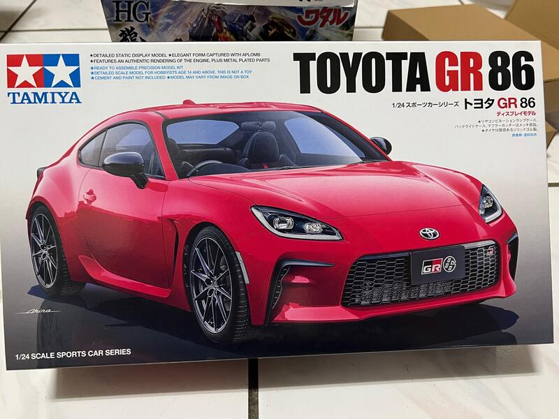 （現貨）代友出售TAMIYA 1/24 TOYOTA GR 86 24361 | 露天市集 | 全台最大的網路購物市集