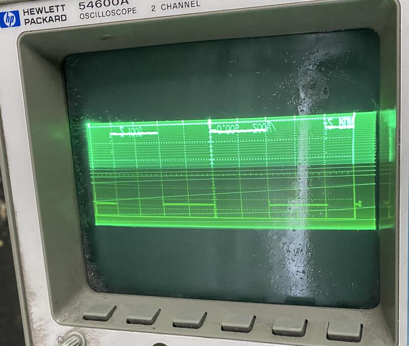 二手市面稀少HP 54600A 雙通道100 MHz 數位示波器(自我測試有反應狀況如圖歡迎自取測試 | 露天市集 | 全台最大的網路購物市集