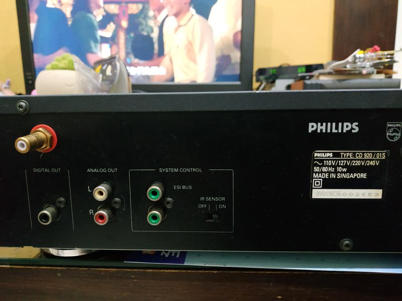 Philips CD 920 CD Player 全新雷射頭及遙控器 Pure Clock + Re-data | 露天市集 | 全台最大的 ...