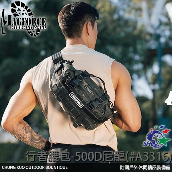 詮國 MAGFORCE 行者腰包-500D尼龍 | A3316 | 露天市集 | 全台最大的網路購物市集