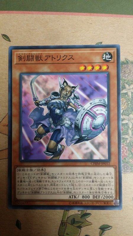 [sw9124賣場] CHIM-JP012 劍鬥獸女鬥士（普卡） | 露天市集 | 全台最大的網路購物市集