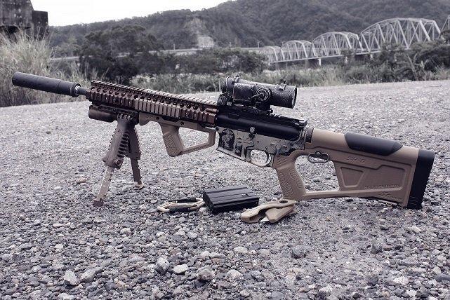 RST 紅星 - SRU SRQ AR/M4 戰術狙擊版後托 & 握把組 適用於 瓦斯長槍 狙擊槍 步槍 GBB | 露天市集 | 全台最大的 ...