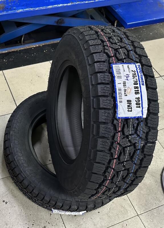 全新輪胎 Toyo 東洋 OPAT3 215/70-16 日本製 越野胎 OPAT 3 AT胎 A/T AT | 露天市集 | 全台最大的網路購物市集