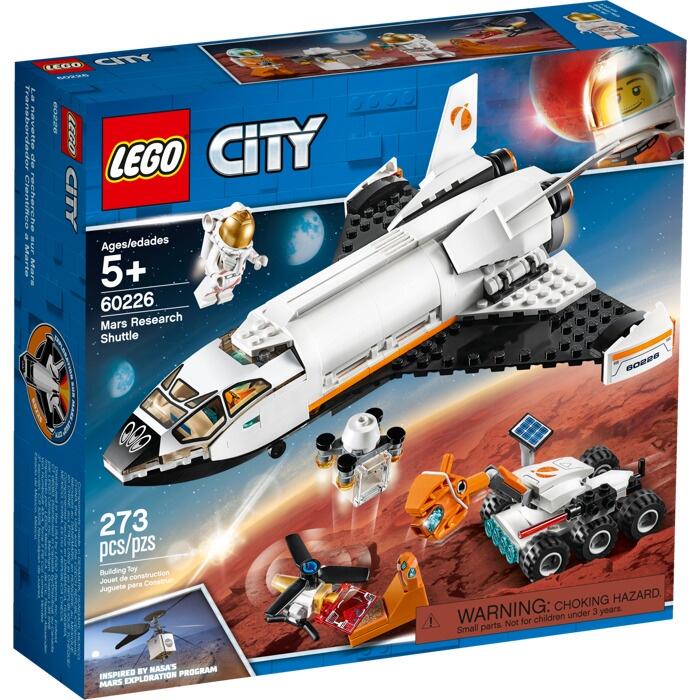 【台灣樂高】城市系列City LEGO 60226 Town Mars Research Shuttle | 露天市集 | 全台最大的網路購物市集