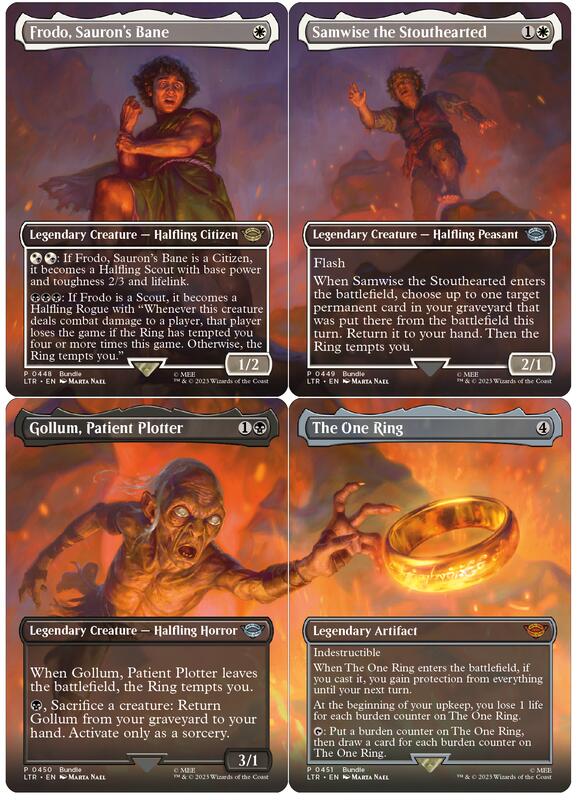 [LTR] 魔戒 Borderless P 0448 0449 0450 0451 the one ring (閃一套) | 露天市集 | 全 ...