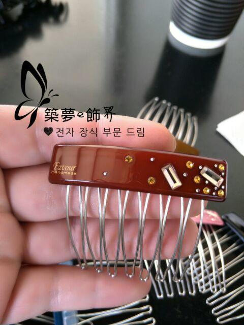 C02-010 晶鑽七叉髮叉瀏海髮梳。韓國倒插髮插 | 露天市集 | 全台最大的網路購物市集