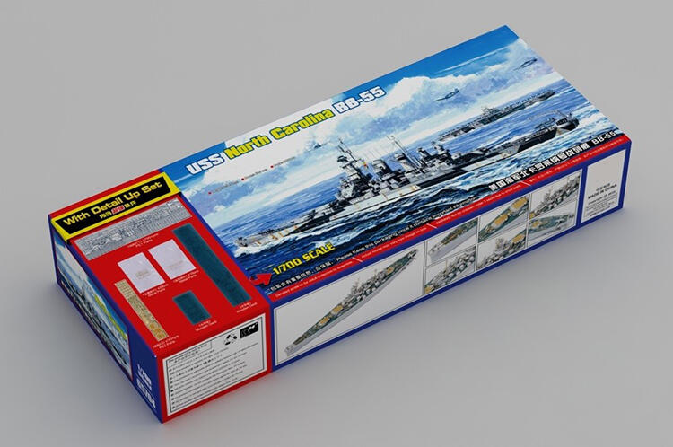 Trumpeter 小號手 1/700 美國 BB-55 北卡羅來納號 戰列艦 附升級套件 二戰 組裝模型 65704 | 露天市集 | 全台 ...