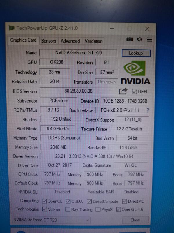 acer GT 720 2GB DDR3 顯示卡 | 露天市集 | 全台最大的網路購物市集