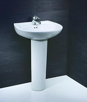 大鯊魚水電廣場】CAESAR 凱撒 L2220S／B260C 面盆配長瓷腳 洗臉盆 面盆 | 露天市集 | 全台最大的網路購物市集