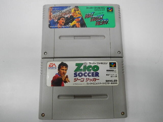SFC 日版 GAME 2品套組 帽子戲法足球英雄 / Zico Soccer (42986249) | 露天市集 | 全台最大的網路購物市集