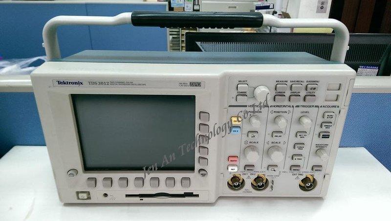 太克 Tektronix TDS3012 2ch 100MHz,1.25GS/s Oscilloscope 數位儲存示波器 | 露天市集 ...