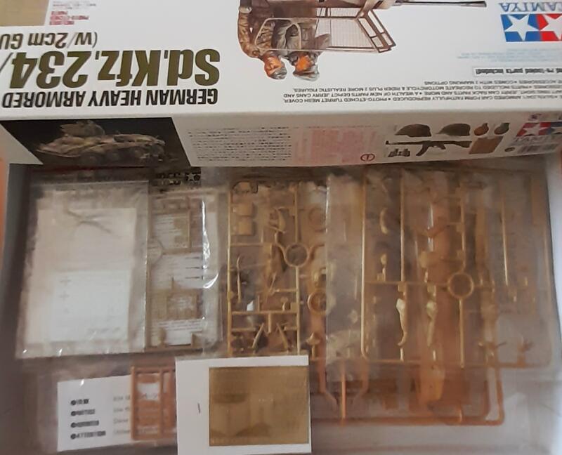 【549喵鋪】1/35 TAMIYA 田宮 37019 二戰德軍 Sd.Kfz.234/1八輪重裝甲車 2cm砲搭載 | 露天市集 | 全台最 ...