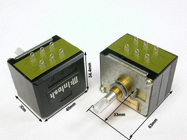 ALPS RK40 黑美人 500KA 音量用 圓柄 雙聯 VR 日本製 NOS | 露天市集 | 全台最大的網路購物市集