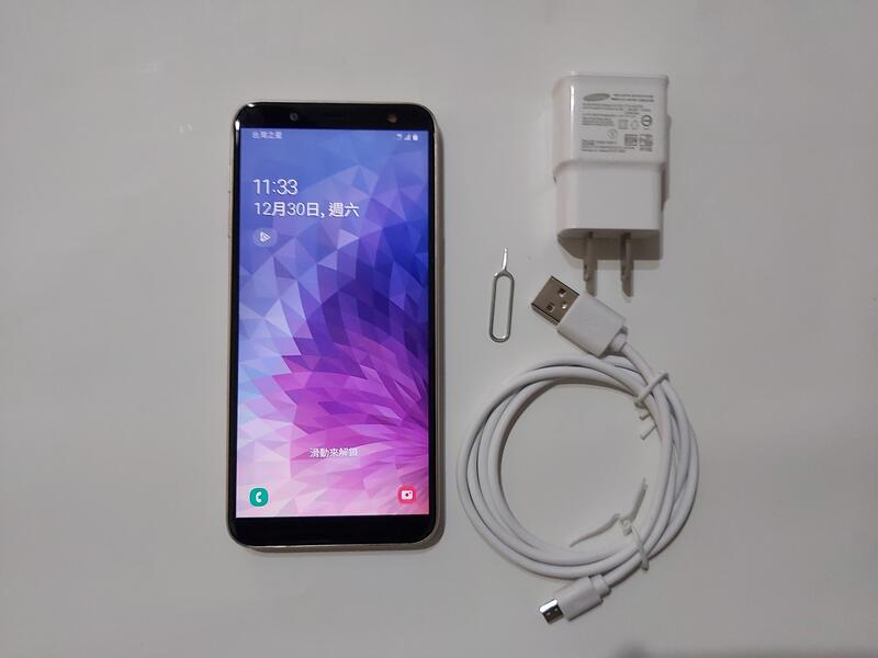 SAMSUNG GALAXY J6 J600G 5.6吋螢幕3G/32G安卓10系統 八核心4G LTE智慧型手機~HW | 露天市集 | 全 ...