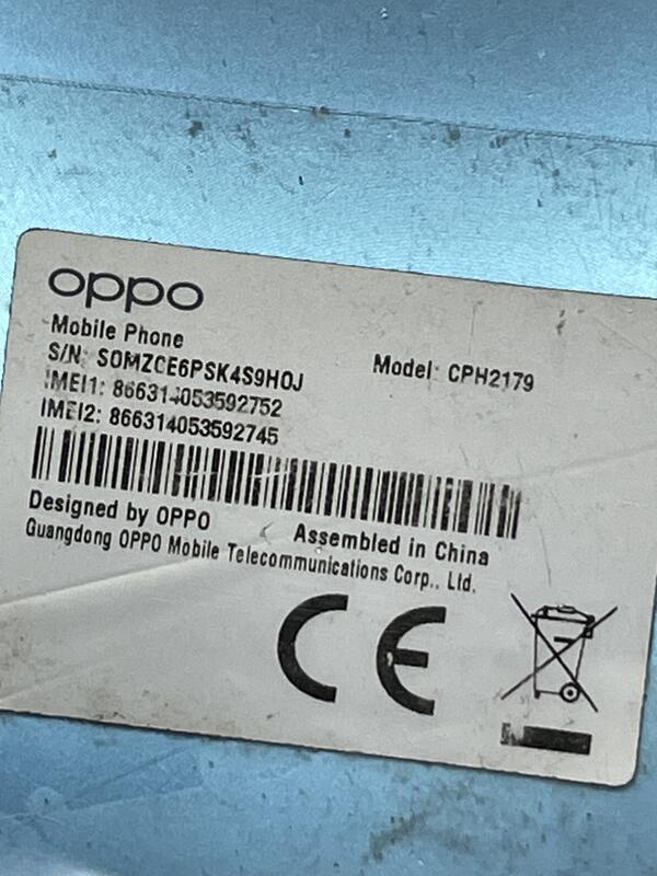 OPPO A15s CPH2179 4G / 64G or 128G 6.52吋 可開機 可蓄電 手機 零件機 | 露天市集 | 全台最大的 ...