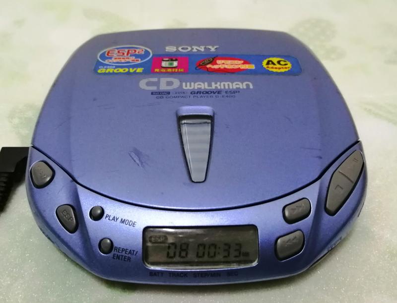 懷舊商品 SONY D-E400 CD隨身聽 WALKMAN | 露天市集 | 全台最大的網路購物市集