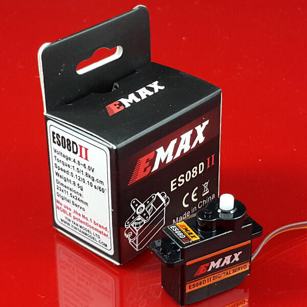 銀燕Emax ES08D II 8.6g數位塑膠齒微型舵機/伺服機 6.0V 2.0kgf.cm公司貨 | 露天市集 | 全台最大的網路購物市集