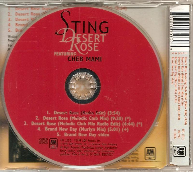Desert Rose-Sting feat. Cheb Mami (單曲CD Single) | 露天市集 | 全台最大的網路購物市集
