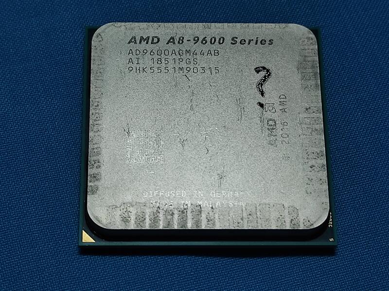 AMD A8-Series A8-9600 3.1GHz 4核心 AM4CPU (有內顯Radeon R7) 故障/報帳 | 露天市集 | 全 ...