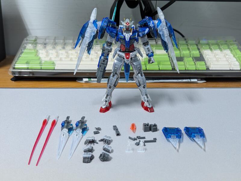 BANDAI 萬代 EXPO限定 RG 1/144 鋼彈OO RAISER 強化模組 OOR 00R 彩透 透明 | 露天市集 | 全台最大的網路購物市集