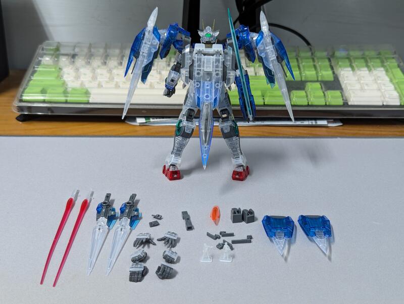 BANDAI 萬代 EXPO限定 RG 1/144 鋼彈OO RAISER 強化模組 OOR 00R 彩透 透明 | 露天市集 | 全台最大的網路購物市集