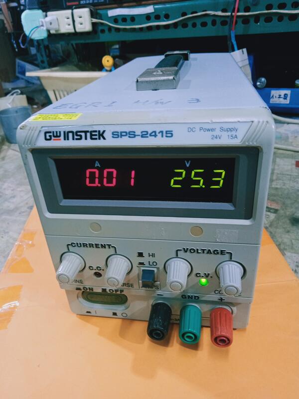 GW SPS-2415 DC POWER SUPPLY直流電源供應器0-24V,0-15A,CC,CV,INSTEK | 露天市集 | 全台最 ...