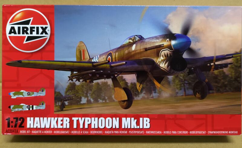 AIRFIX 1/72 HAWKER TYPHOON MK.IB 臺風戰鬪轟炸機 A02041A | 露天市集 | 全台最大的網路購物市集