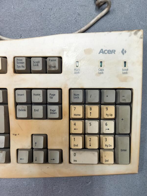 ACER 6311-C4C 半機械模組薄膜鍵盤 PS/2 Keyboard PS/2 有線鍵盤 | 露天市集 | 全台最大的網路購物市集