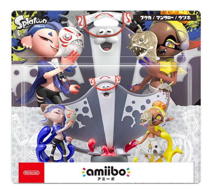 任天堂 AMIIBO NFC SWITCH NS 漆彈大作戰3 斯普拉遁3 SPLATOON 魚漿幫 曼曼 莎莎 鬼福 | 露天市集 | 全台最大的網路購物市集