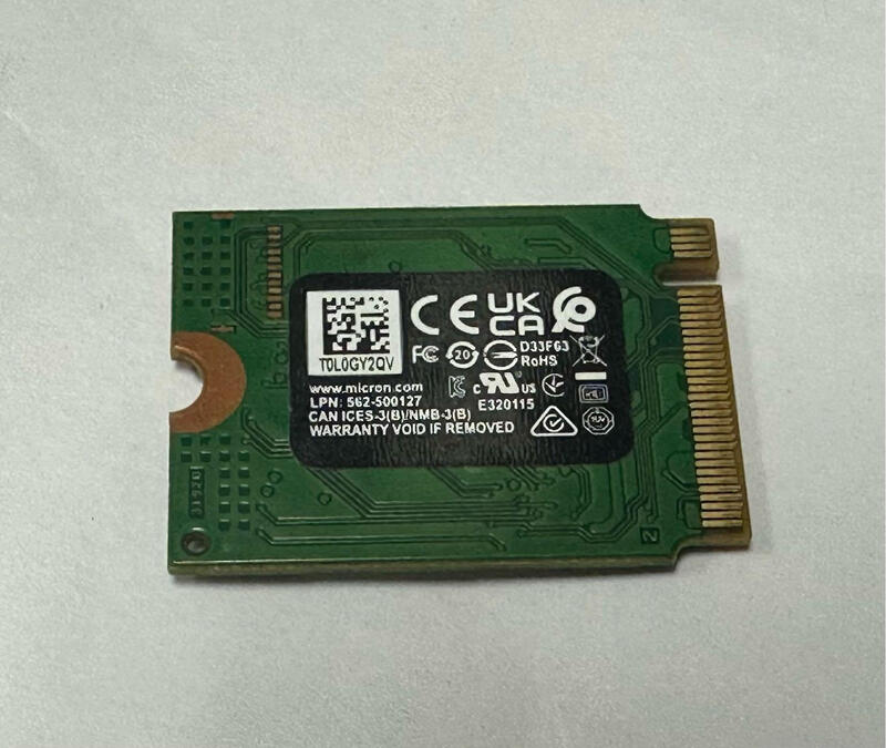 【美光 Micron 2450 1T 1TB 1024G Gen4 X4】PCIe4 NVMe M.2 SSD 2230 | 露天市集 | 全 ...