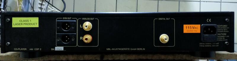 德國 MBL CDP 2 CD Player 附全新遙控器 | 露天市集 | 全台最大的網路購物市集