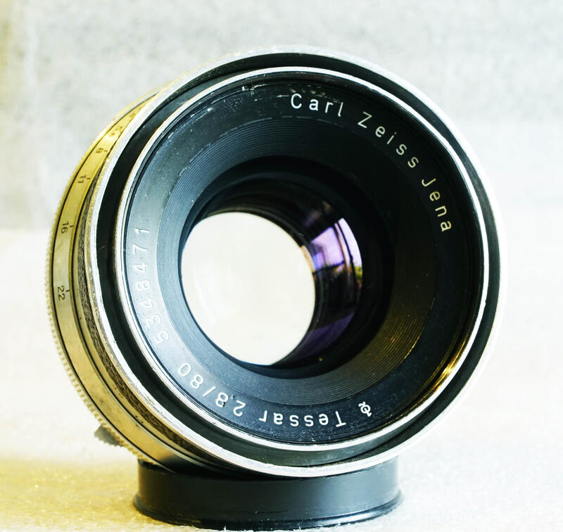 【悠悠山河 】稀有鏡 收藏級 Carl Zeiss Jena Tessar 80mm F2.8 1Q P6 光學完美無瑕 | 露天市集 | 全 ...