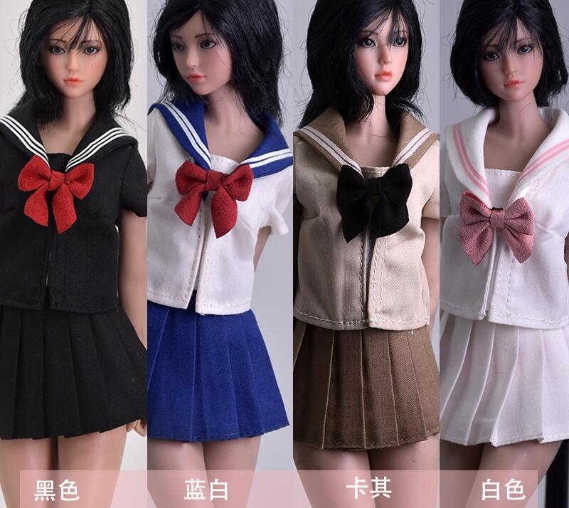 【鋼彈小鋪】1/6 tbleague phicen 少女小體用 校服 水手服 S44/S45 | 露天市集 | 全台最大的網路購物市集