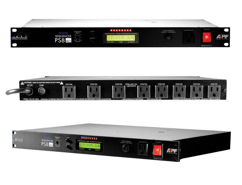 音響世界二館？發燒新貨到？美國ART PS8 Pro 8 電伏/電流/時間顯示順序開關電源供應器_售完補貨中 | 露天市集 | 全台最大的網路購物市集