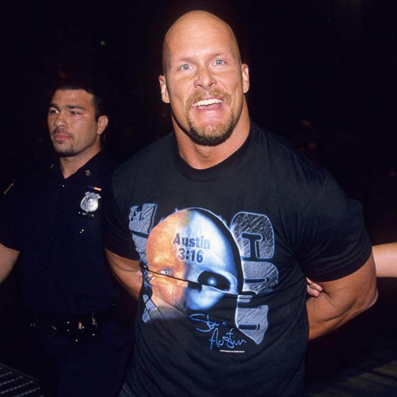 ☆阿Su倉庫☆WWE摔角 Stone Cold Steve Austin Face/Skull T-Shirt 復刻版 | 露天市集 | 全台 ...
