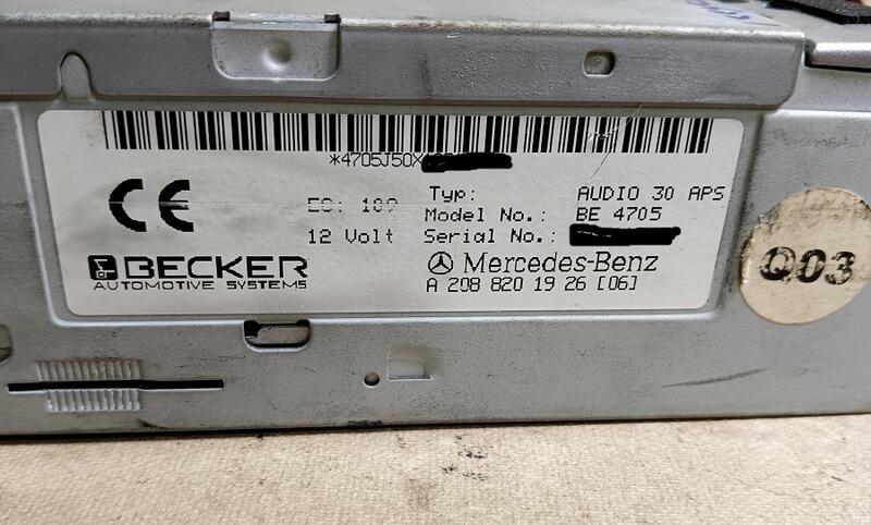 賓士BENZ 原廠音響升級藍牙音樂輸入 BE 4705無線藍牙音樂輸入 | 露天市集 | 全台最大的網路購物市集