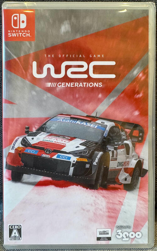 【爪娃堂電玩】NS Switch 世界越野冠軍賽 Generations 日文封面中文版 WRC（全新） | 露天市集 | 全台最大的網路購物市集