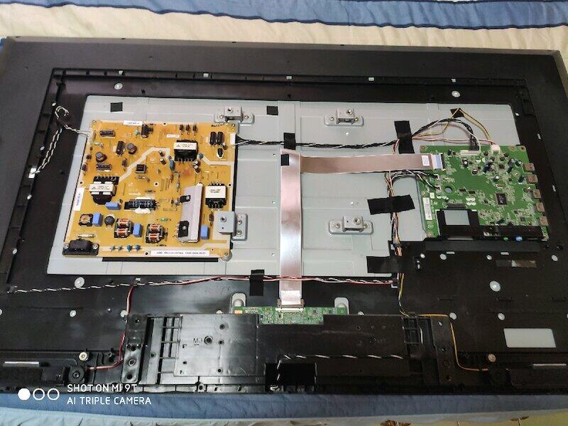 JVC 48吋液晶電視型號J48T 面板破裂全機拆賣 | 露天市集 | 全台最大的網路購物市集