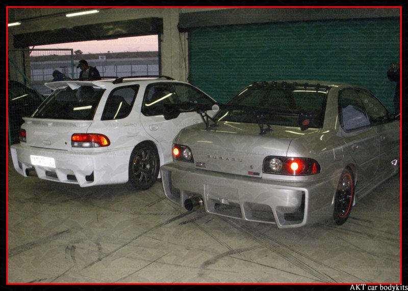 AKT Car Body Kits空力套件SUBARU IMPREZA s201 type後保桿-GC8-GF8 | 露天市集 | 全台最大的 ...