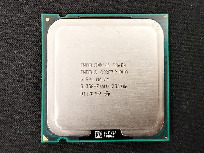 【含稅】Intel Core 2 Duo E8600 3.33G E0 775 65W 雙核 庫存正式CPU 一年保 | 露天市集 | 全台最 ...
