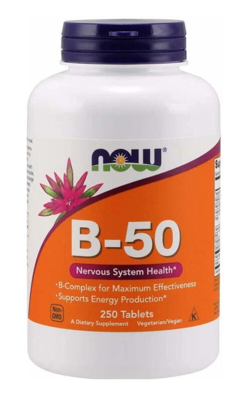 Now 維他命B群 250粒錠劑 B-50 Complex | 露天市集 | 全台最大的網路購物市集