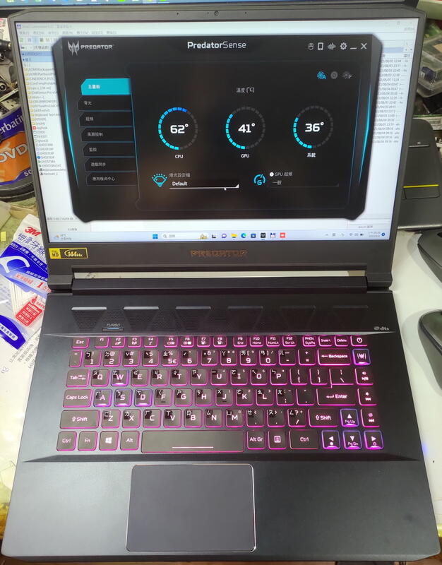 Acer Predator pt515-52 電競筆電(i5-10300H,16G,256+512,RTX2070) | 露天市集 | 全台最 ...