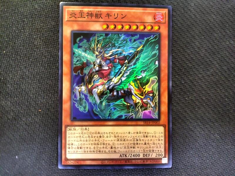 (新世界) SR14-JP002 炎王神獸 麒麟 亮面 99-97分 | 露天市集 | 全台最大的網路購物市集