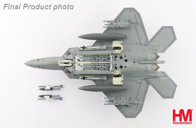【軍模館】HM - 1/72 F-22A 猛禽戰鬥機 埃爾門多夫空軍基地 HA2825 | 露天市集 | 全台最大的網路購物市集