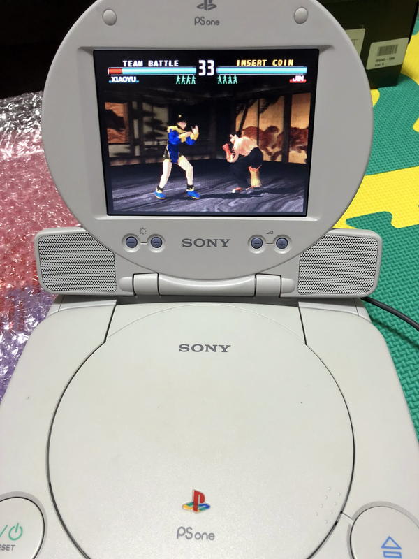 稀有極美品 PS ONE COMBO 主機含螢幕 psone主機 原裝無改 | 露天市集 | 全台最大的網路購物市集
