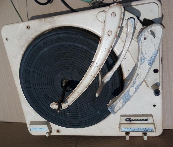 市面極微稀少1960 Garrard Model 210 黑膠唱盤(狀況如圖當收藏/裝飾品) | 露天市集 | 全台最大的網路購物市集